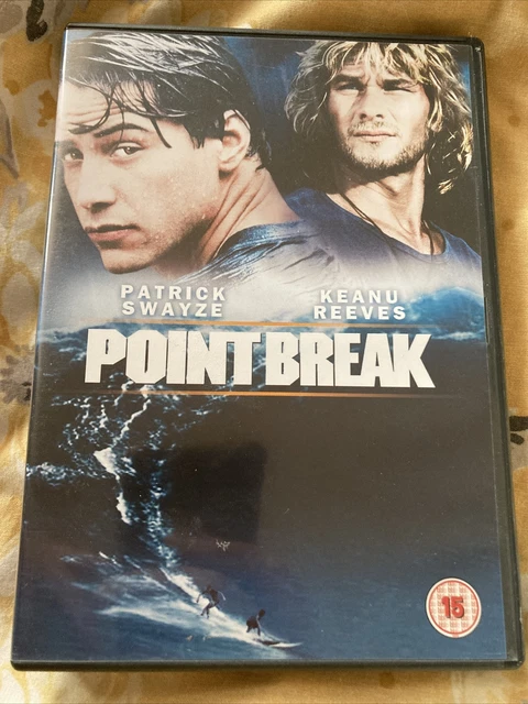 POINT BREAK DVD Keanu Reeves Patrick Swayze Gary Busey Kathryn Bigelow ...