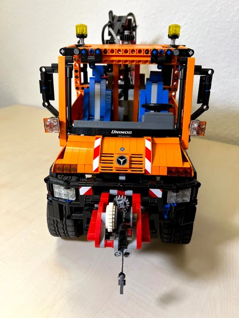 LEGO TECHNIC 8110 MERCEDES-BENZ UNIMOG U400 Truck LKW Laster Pneumatic ...