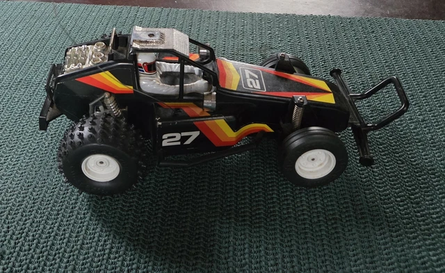 VINTAGE 1980S RC Remote Control Sand Rail Dune Buggy & Hand Control ...