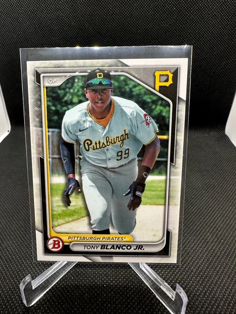 TONY BLANCO JR. Carte Prospect Rookie 2024 Bowman #BP-132 Pirates de ...