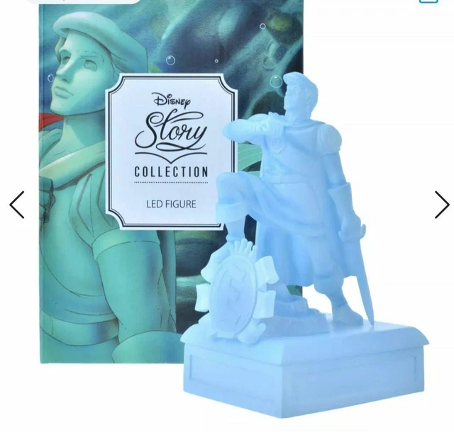 DISNEY 2023 LITTLE Mermaid Light Up Figure Prince Eric Statue Story ...
