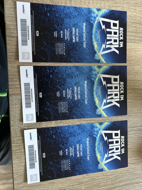 RIP 2025 / 3 Festival Tickets - General Camp. / 1. Preisstaffel, je ...