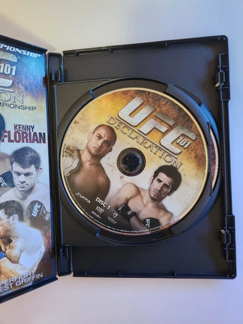 UFC 101 BJ Penn VS Kenny Florian ULTIMATE 2-DISC EDITION (MMA DVD, 2009 ...