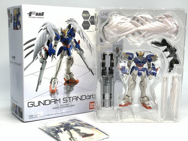 BANDAI FW GUNDAM STANDArt: No.001 XXXG-00W0 Wing Gundam ZERO Custom ...