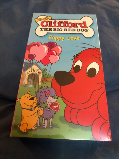CLIFFORD THE BIG Red Dog VHS Puppy Love -[VHS] [New/Sealed] Carded Case ...