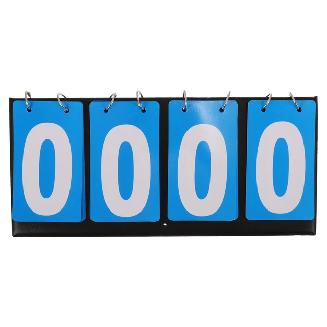 SCOREBOARD FLIP NUMBERS Keeper Four Scoreboards Outdoor Basketball £15. ...