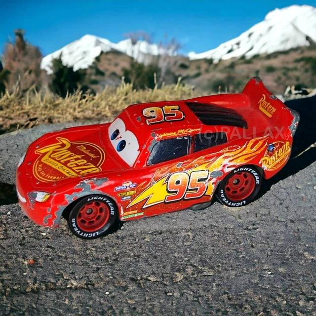 DISNEY PIXAR CARS GRR76 LIGHTNING McQUEEN RUST-EZE / MATTEL 2021 EUR 14 ...