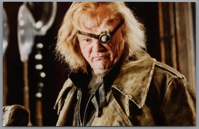 HARRY POTTER GOBLET Of Fire Wizard Alastor "Mad-Eye" Moody Postcard £3. ...