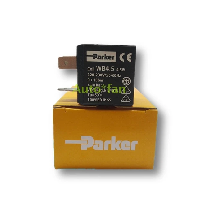 1PCS NEW PARKER Solenoid Valve Coil WB4.5 220-230V 4.5W 10bar TU 50 ...