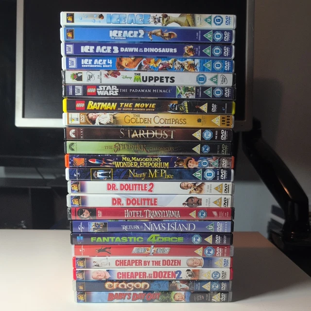22X KIDS FAMILY DVD Bundle - Children's Movie Collection Lot £9.99 ...