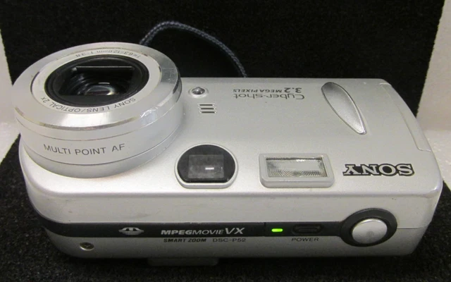 SONY CYBER -SHOT Smart Zoom DSC-P52 Camera $45.00 - PicClick CA