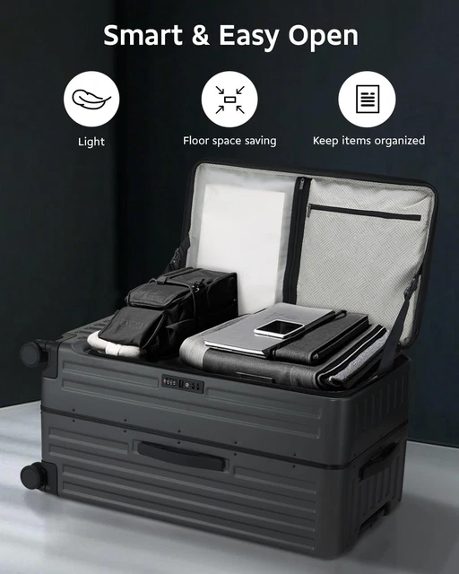 CHECKED LUGGAGE, LARGE Suitcase 29 Inch Trunk Luggage with Spinner ...