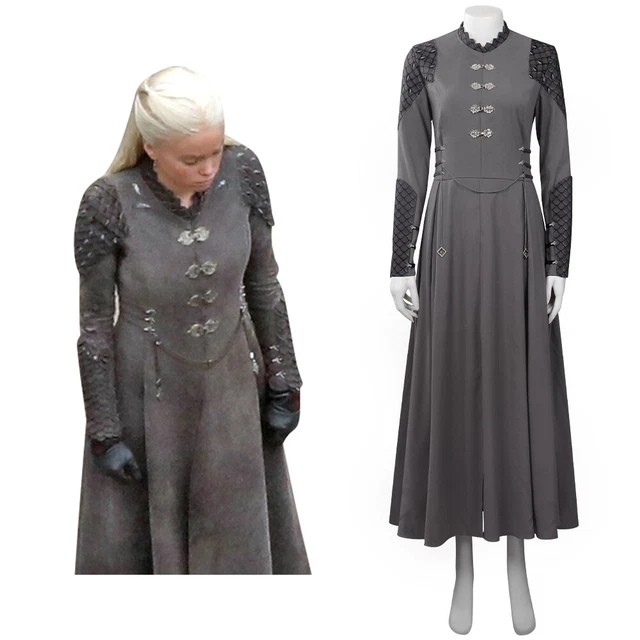 ROBE COSPLAY HOUSE of the Dragon Rhaenyra Targaryen tenue d'Halloween ...