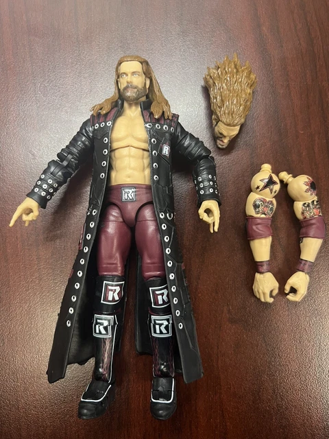 MATTEL WWE ULTIMATE Edition Edge Series 8 Loose Complete Rated R ...