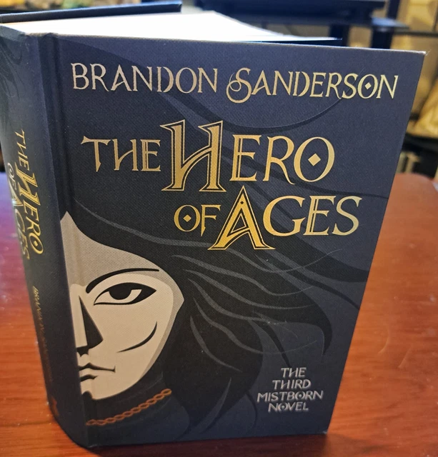 BRANDON SANDERSON - "The Hero of Ages" - signed - 1st Ed, 1st Print ...
