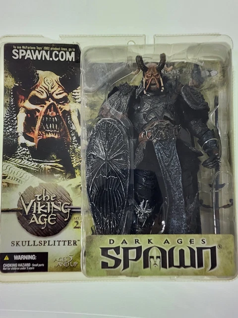 SKULLSPLITTER THE VIKING Age Dark Ages Spawn Series 22 Mcfarlane Toys ...