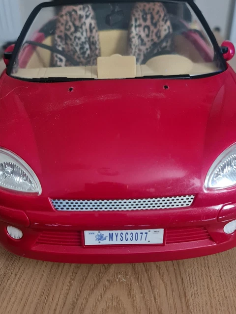 MATTEL BARBIE MY Scene My Ride Red Car Convertible 2003 - B4868 £28.99 ...