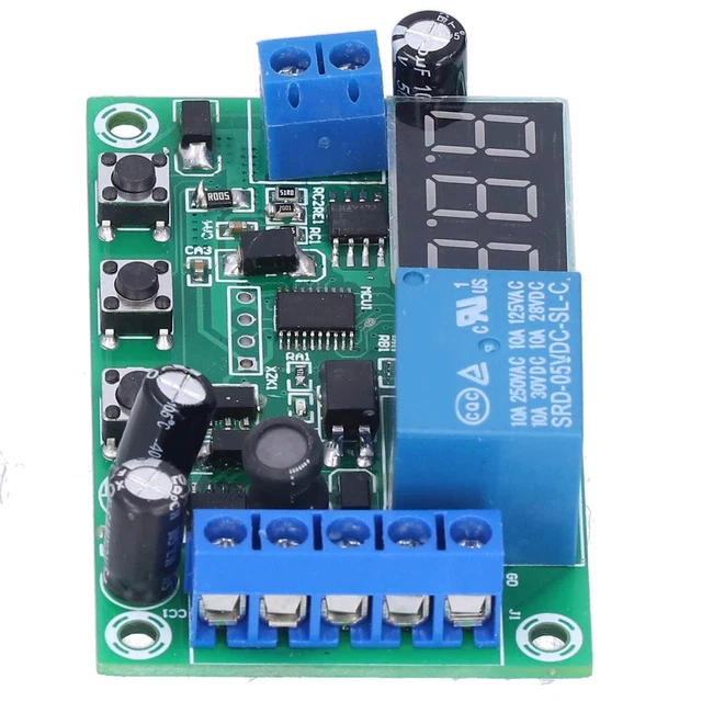 12V DC CURRENT Detection Module Relay Switch Sensor Digital Motor ...
