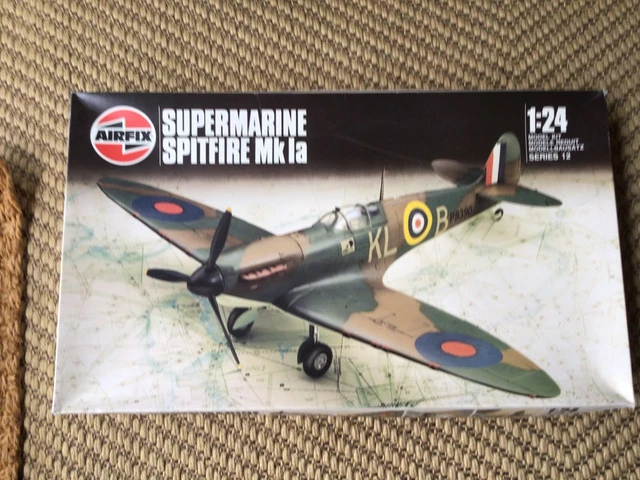 AIRFIX SUPERMARINE SPITFIRE MK1a Model Kit 1:24 Scale £68.28 - PicClick UK