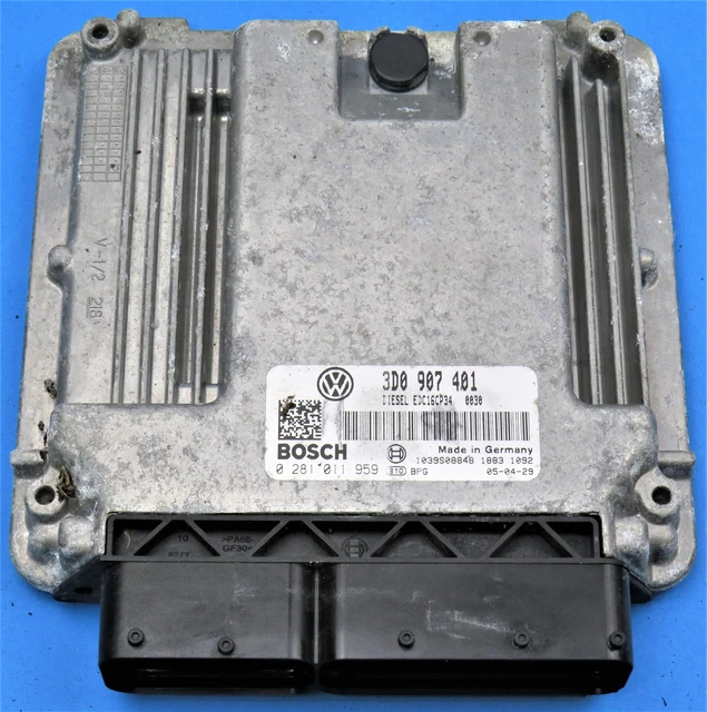 VW PHAETON V6 TDI 3.0 Engine Control Unit ECU 3D0907401 £149.00 ...