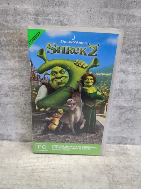 SHREK 2 VHS Movie Video Cassette Tape $19.90 - PicClick AU