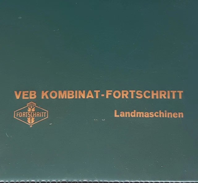 DDR AKTENMAPPE VEB Kombinat Fortschritt Landmaschinen Landwirtschaft ...