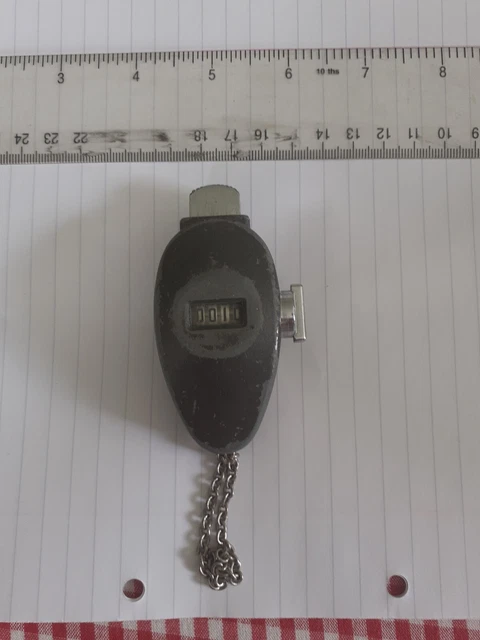VINTAGE RAILWAYMAN'S HAND HELD TALLY COUNTER - 1950s/1960s - BY ENM £50 ...