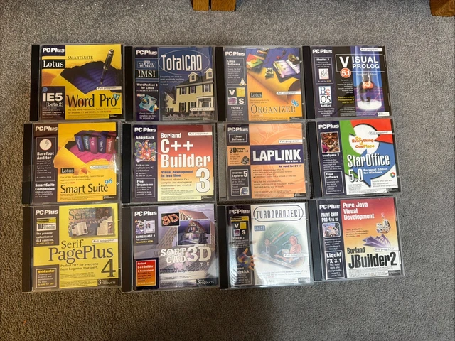 31X PC PLUS Vintage Pc Magazine Cover CDs 1998-1999 £16.15 - PicClick UK