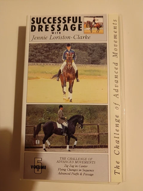 SUCCESSFUL DRESSAGE WITH Jennie Loriston-Clarke, VHS Tape, Like new ...