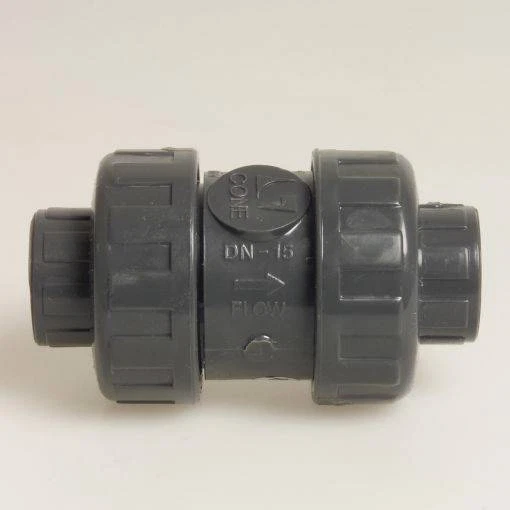 HIGH QUALITY PVC U Non Return Valves One Way Solvent Weld 20 25 32 40 ...