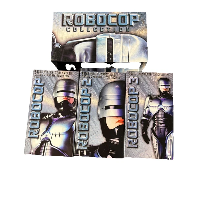 ROBOCOP: COLLECTION (VHS, 2000, 3-Tape Set) - ROBOCOP 1 ROBOCOP 2 ...
