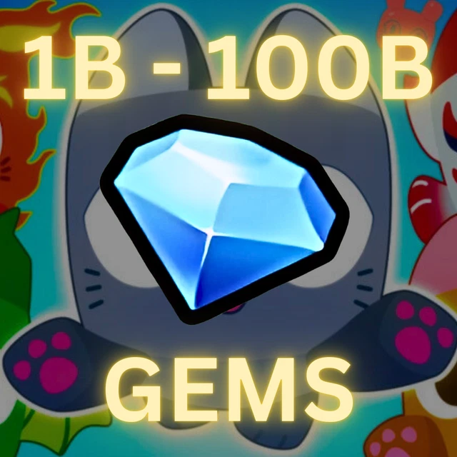 1B - 100B Gems Pet Simulator 99 / Pet Sim 99 / PS99 / Roblox / Cheapest ...