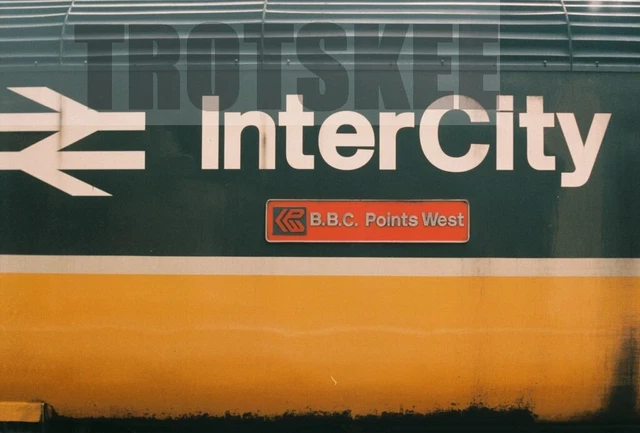 SET OF 35MM Colour Negatives BR British Rail Diesel Elec HST Intercity ...