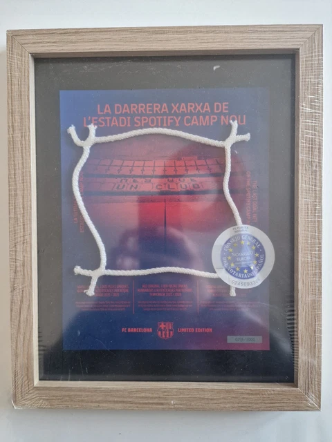 THE LAST NET At Spotify Camp Nou Stadium Barcellona Limited Edition 255 ...