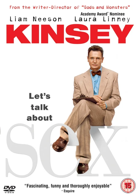 KINSEY (DVD) DYLAN Baker John Lithgow Oliver Platt Julianne Nicholson ...