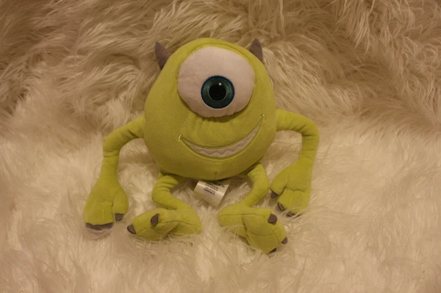 DISNEY STORE PIXAR Mike Wazowski Monsters Inc Plush Soft Toy Doll 10" £ ...