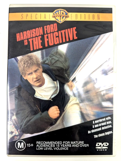 THE FUGITIVE DVD Harrison Ford Region 4 -Special Edition [The Disc is ...