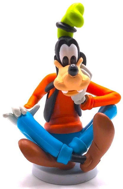 GOOFY WALT DISNEY MICKEY MOUSE CLUBHOUSE PVC TOY Playset Figure 3 1/2 ...