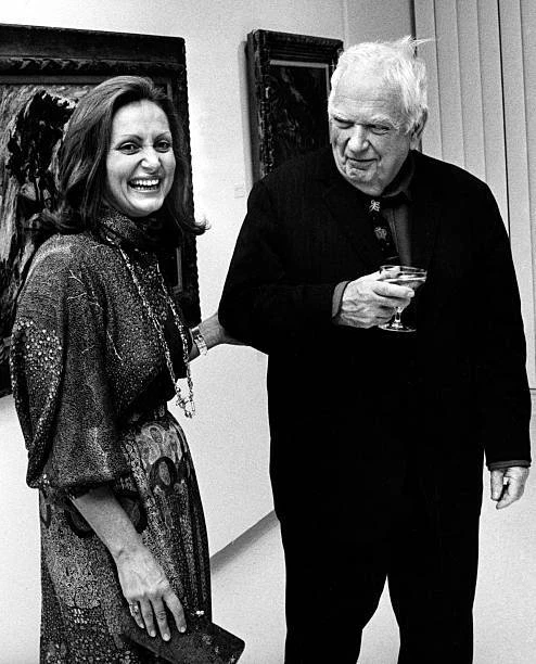ALEXANDER CALDER AND date at Marlborough Gallery Opening on - 1973 Old ...