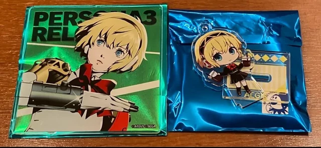 PERSONA 3 RELOAD X Animax Cafe 2024 Aigis Acrylic Stand Coaster Set ... PERSONA 3 RELOAD X Animax Cafe 2024 Aigis Acrylic Stand Coaster Set ...