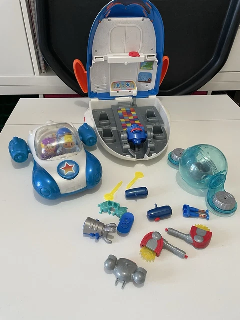 GO JETTERS JET Pad Headquarters Big Bundle Vroomster Figures Click Ons ...