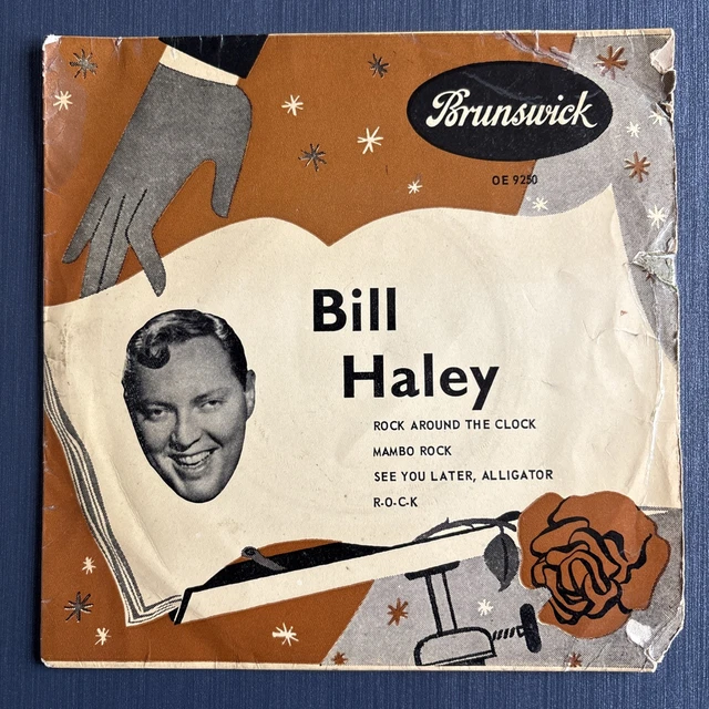BILL HALEY / Rock Around The Clock / BRUNSWICK OE 9250 EP £10.78 ...