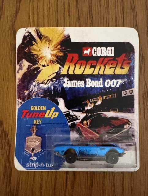 JAMES BOND 007 OHMSS Corgi Rockets Aston Martin DBS On Code 3 Card Rare ...