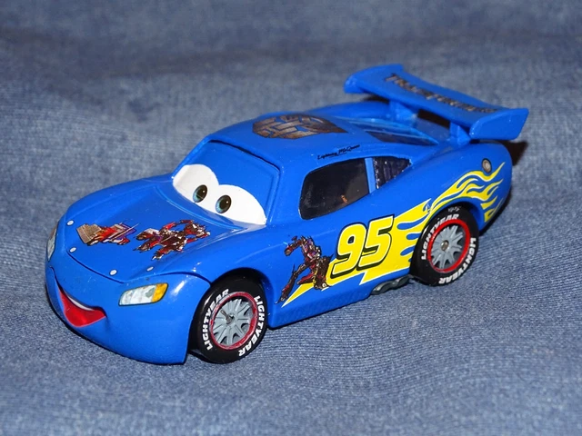 RARE CUSTOM DISNEY Pixar Cars 2 Lightning Mc Queen Transformers Optimus ...