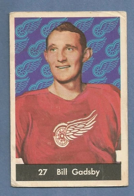 1961-62 PARKHURST BILL Gadsby Detroit Red Wings #27 EUR 17,68 - PicClick FR