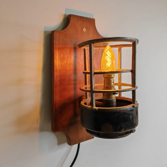 VINTAGE BULLFINCH 1616 Propane Gas Lamp, Handlight Converted to 240v ...