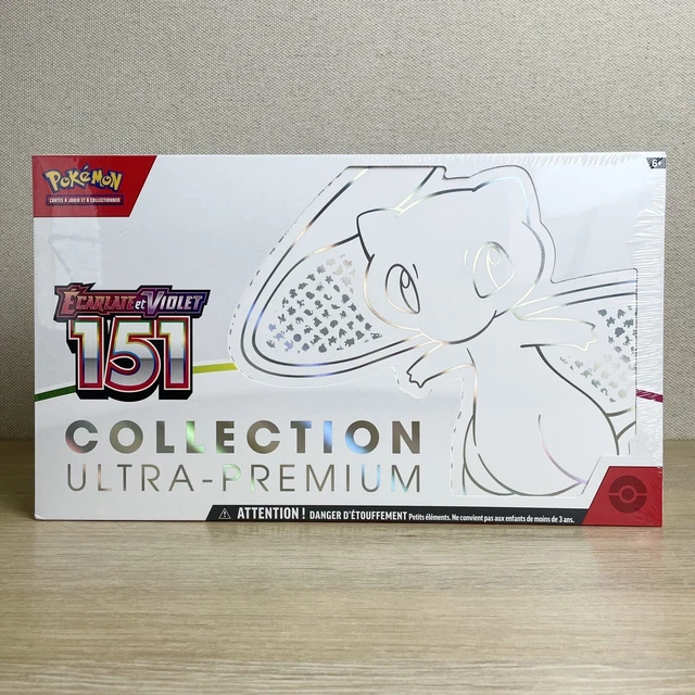 COFFRET ULTIMATE COLLECTION Ultra Premium Pokémon 151 EV3.5 Mew (Neuf ...