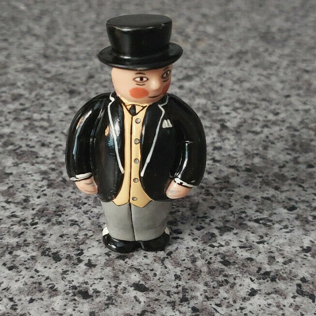 THOMAS TANK ENGINE Fat Controller Figure Sir Topham Hat 2.7” (7cm) EUR ...