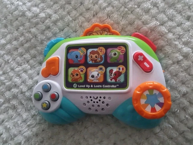 LEAP FROG BABY Musical Toy Level Up And Learn Controller Game Sounds ...
