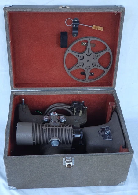 VINTAGE CINE PROJECTOR 8mm Bell & Howell-Gaumont Model 606 with Carry ...